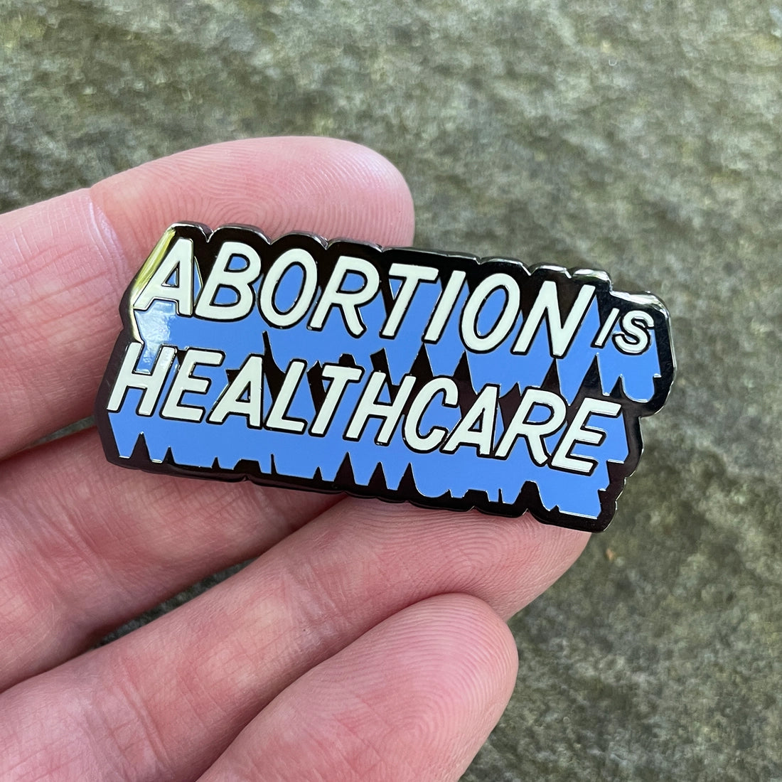 Abortion is Healthcare Pin – Truly BoHotique